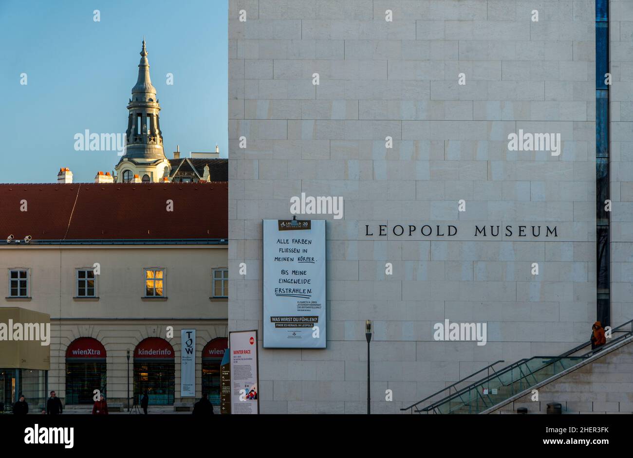Leopold museum in vienna hi-res stock photography and images - Alamy