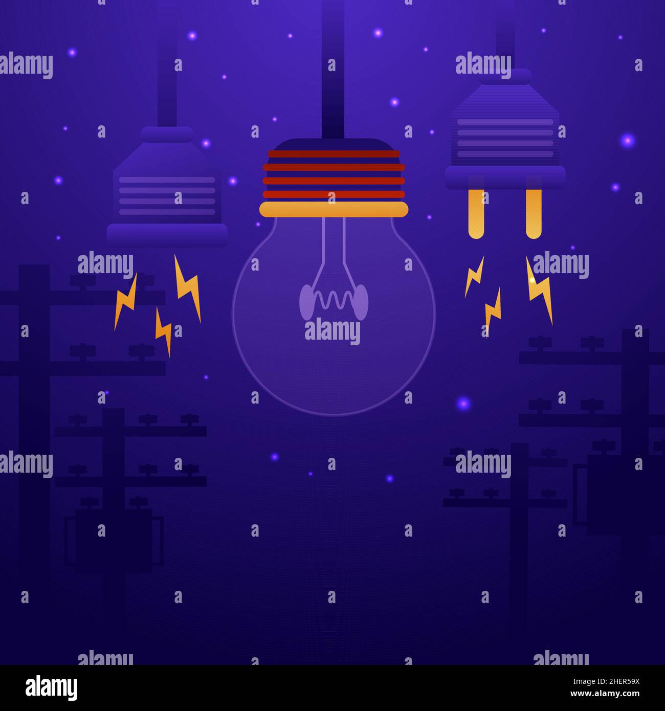 Gradient blackout illustration Vector illustration Stock Vector Image ...