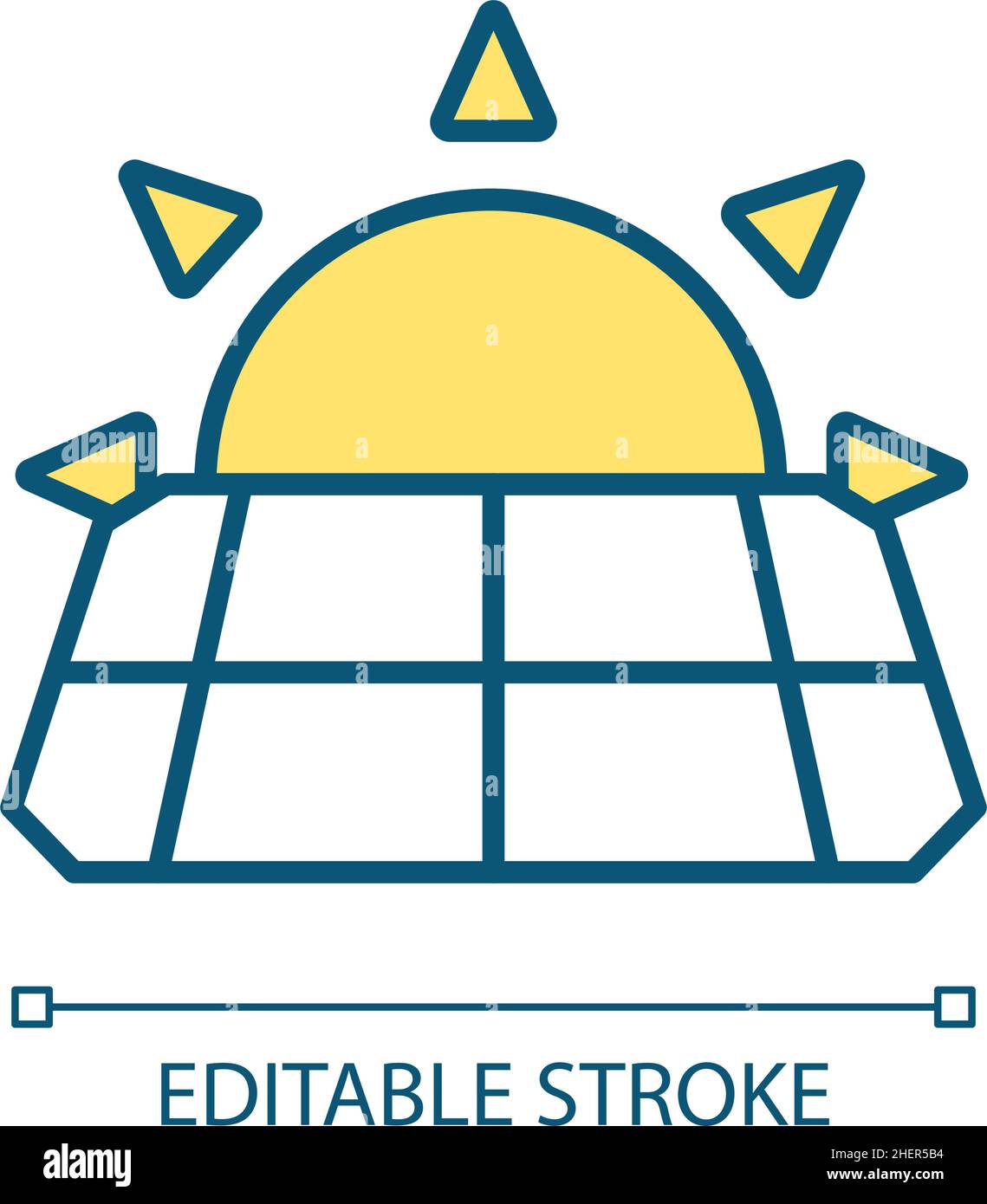 Solar pv module Stock Vector Images - Alamy