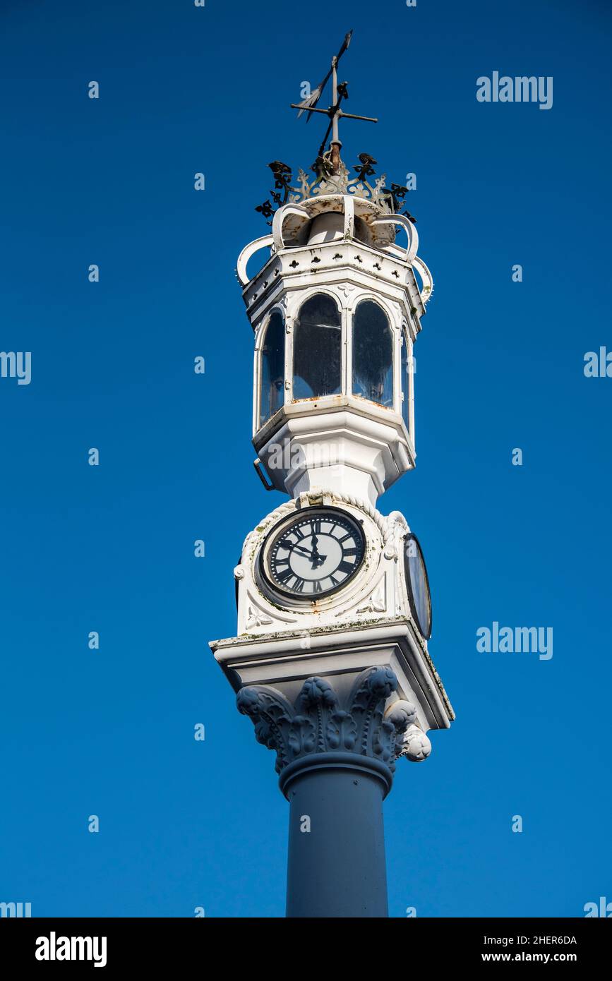 The Beacon Clock Tower, Greenock, Scotland Stock Photo - Alamy