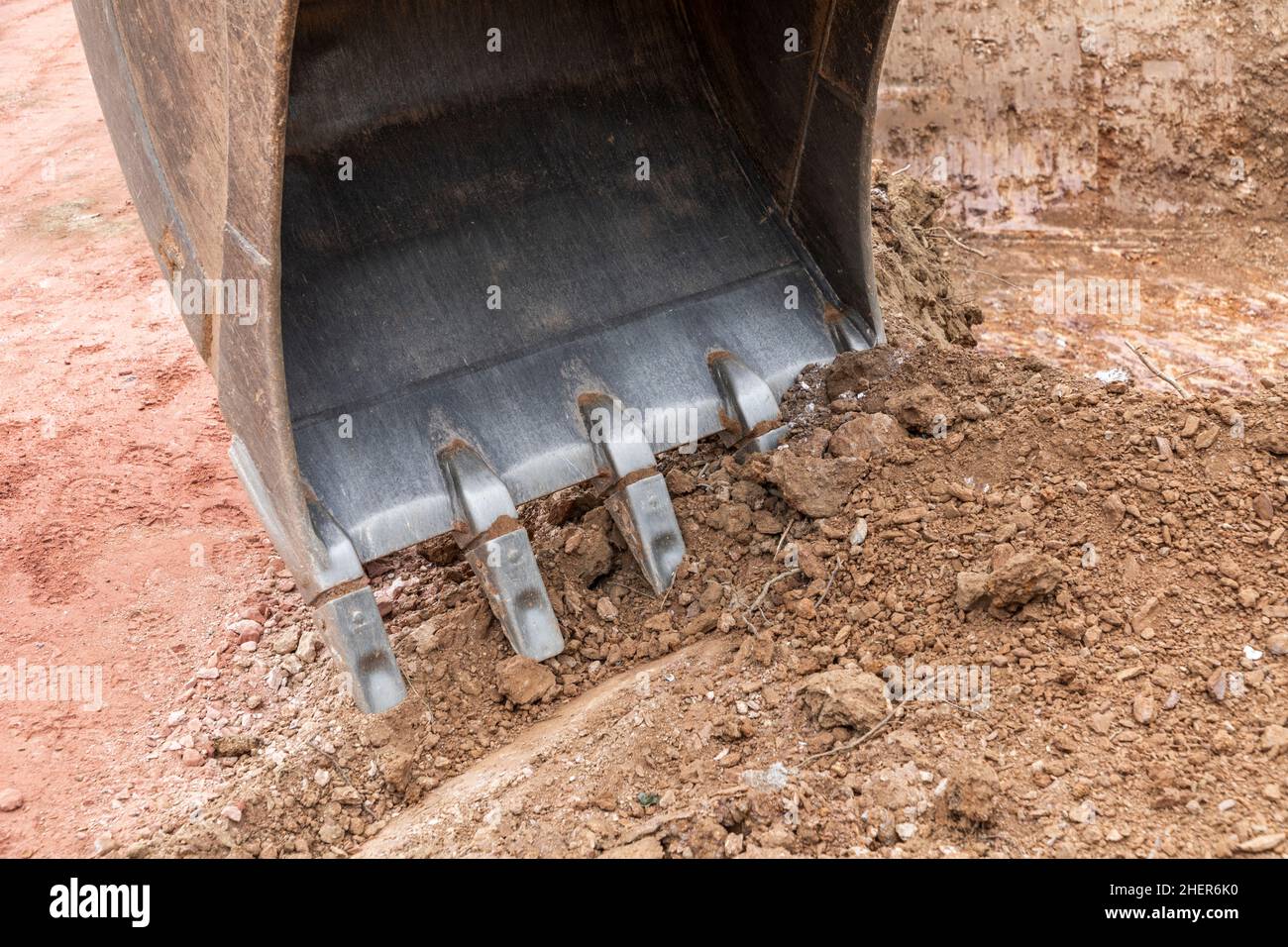 Construction site excavation detail hi-res stock photography and images - Alamy