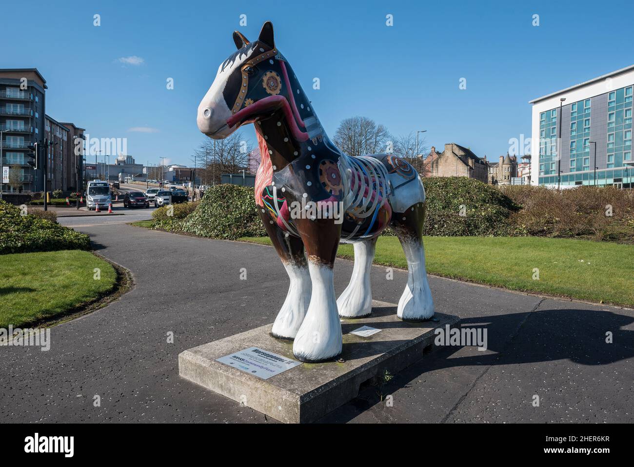 Hamilton lanarkshire town centre hi-res stock photography and images ...