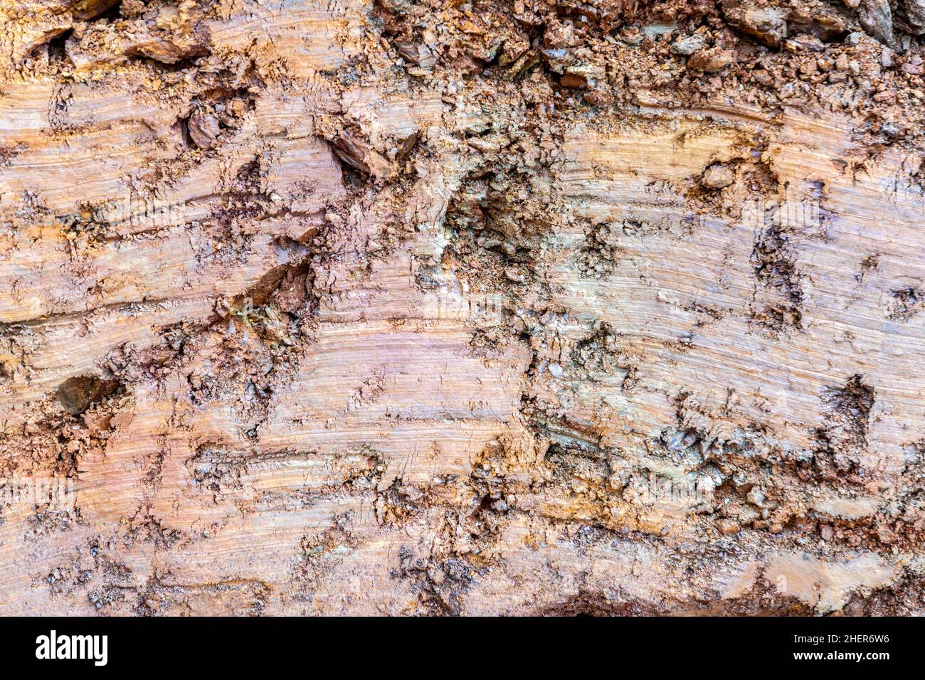 background of clay in detail at a construction pit Stock Photo - Alamy