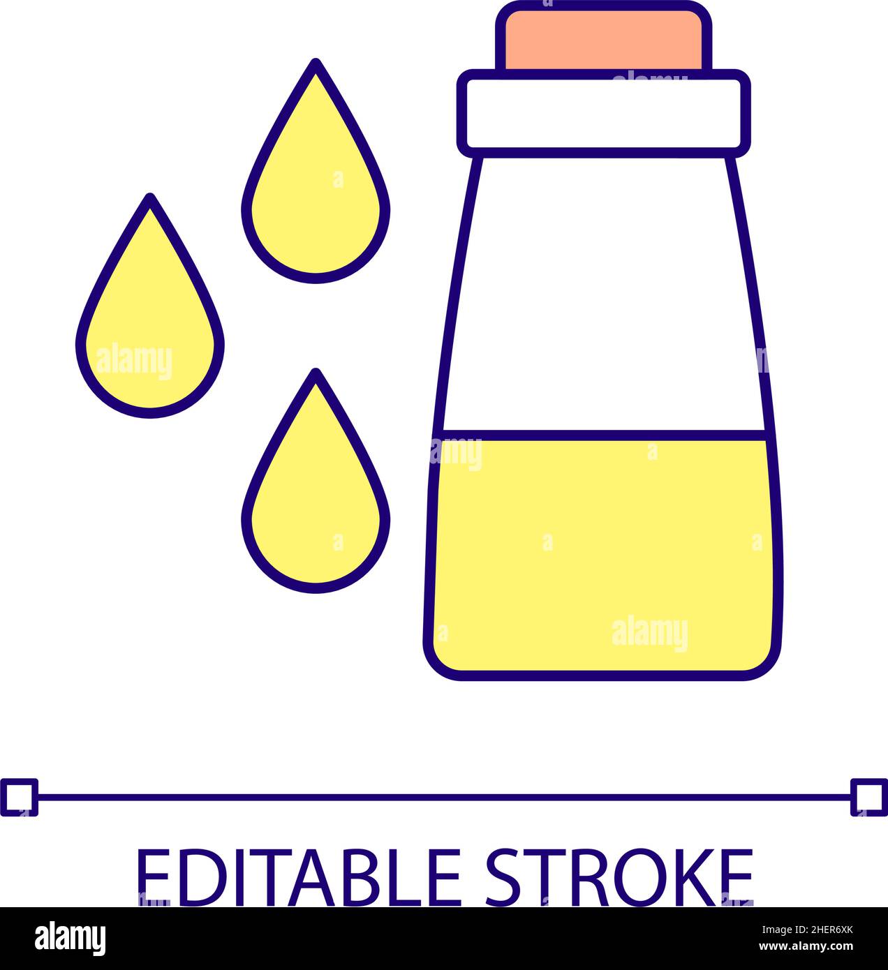 Oil color and essence Stock Vector Images - Alamy