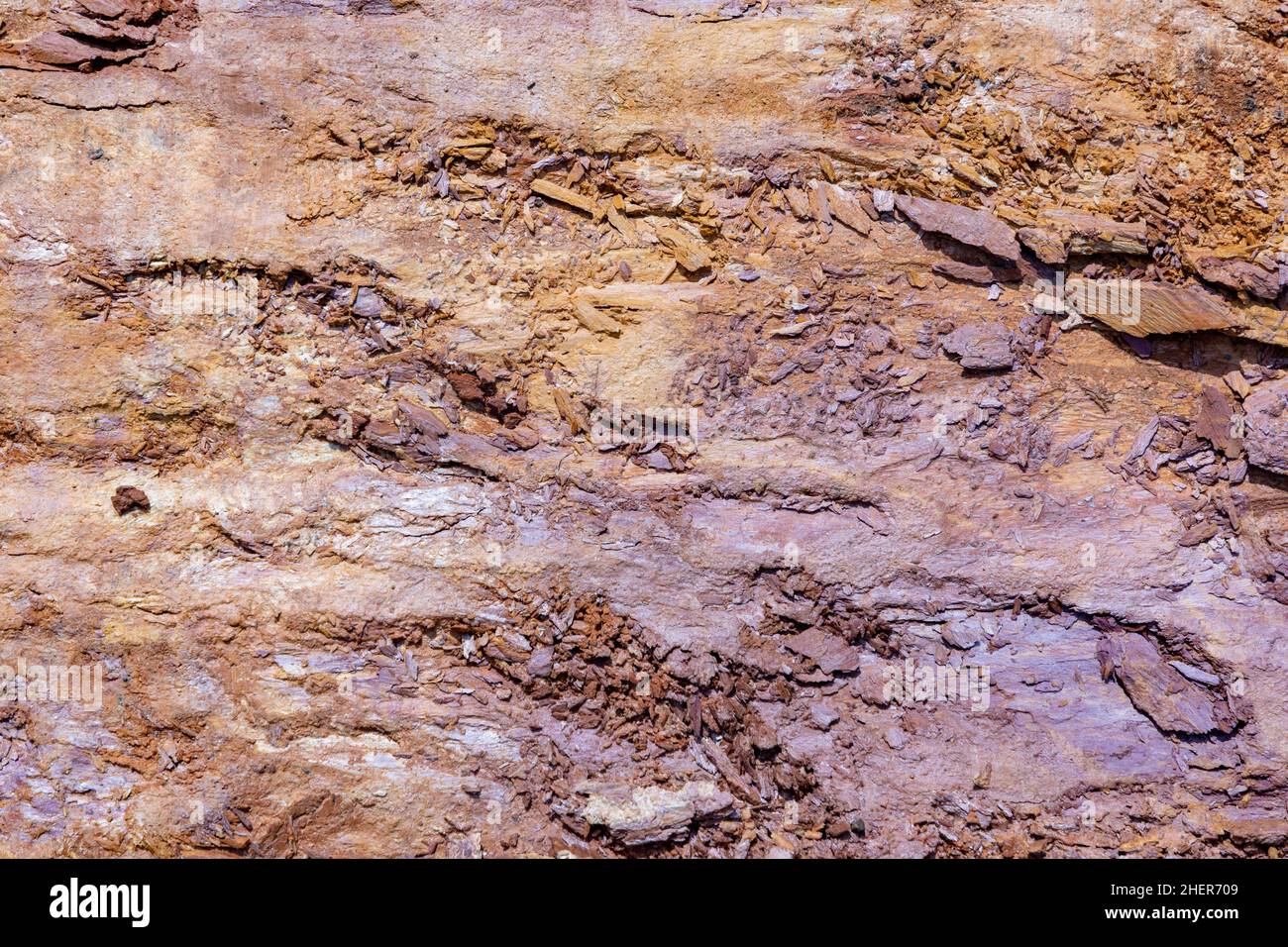 background of clay in detail at a construction pit Stock Photo - Alamy