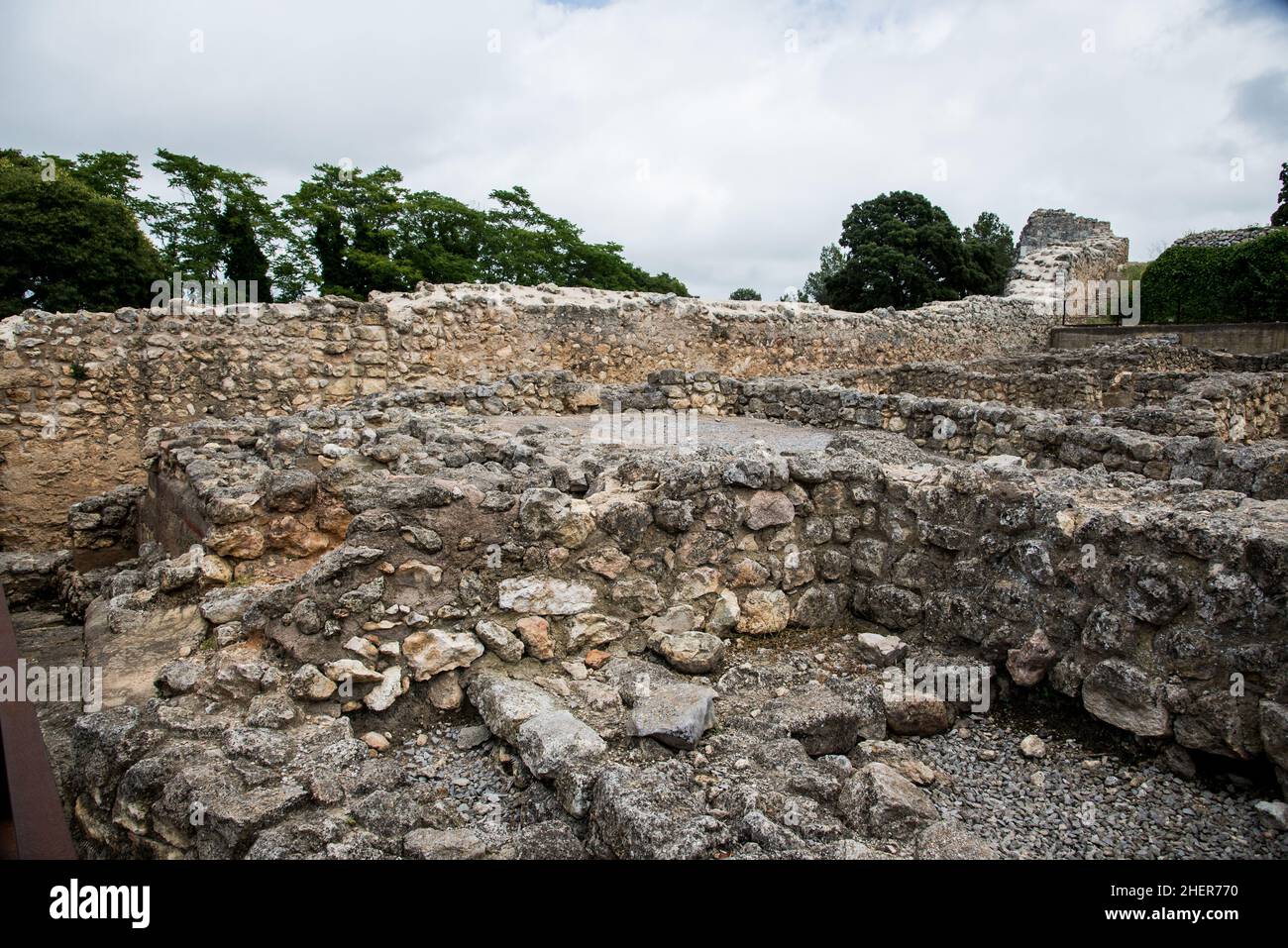 Roman fortification, a medieval city with pre-Romanesque and Romanesque ...