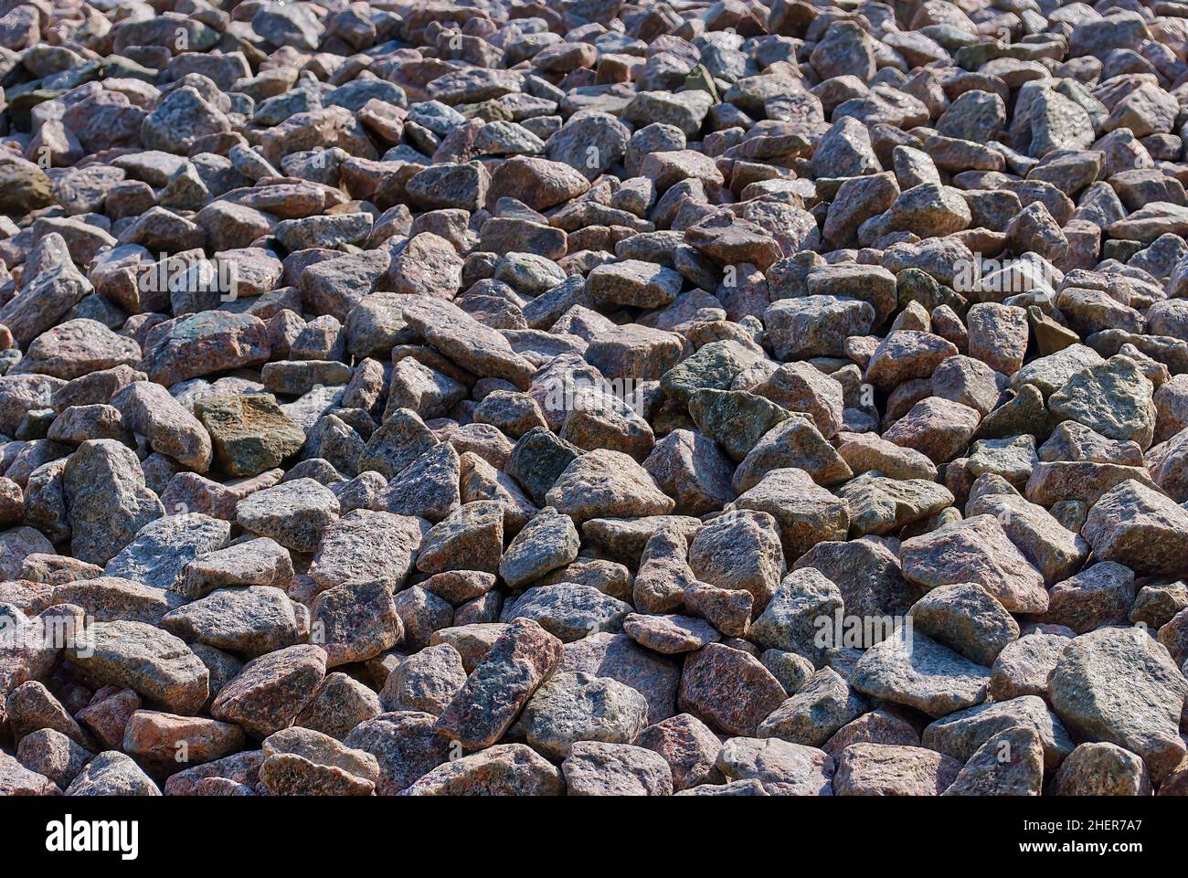 Railroad ballast texture hi-res stock photography and images - Alamy