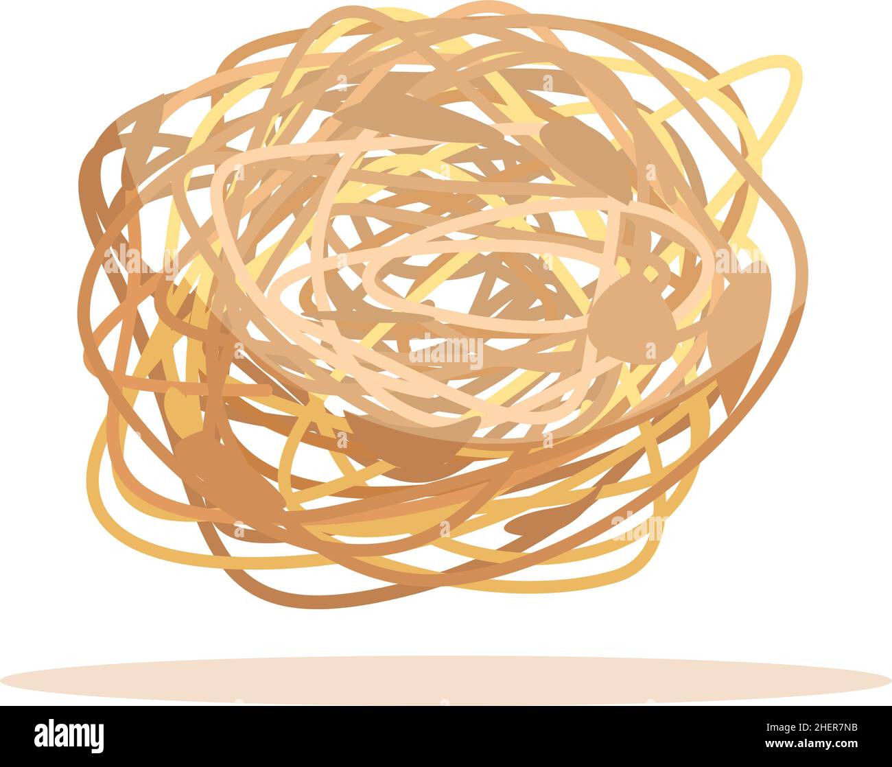 Roll tumbleweed icon cartoon vector. Dry bush. Dust plant Stock Vector ...