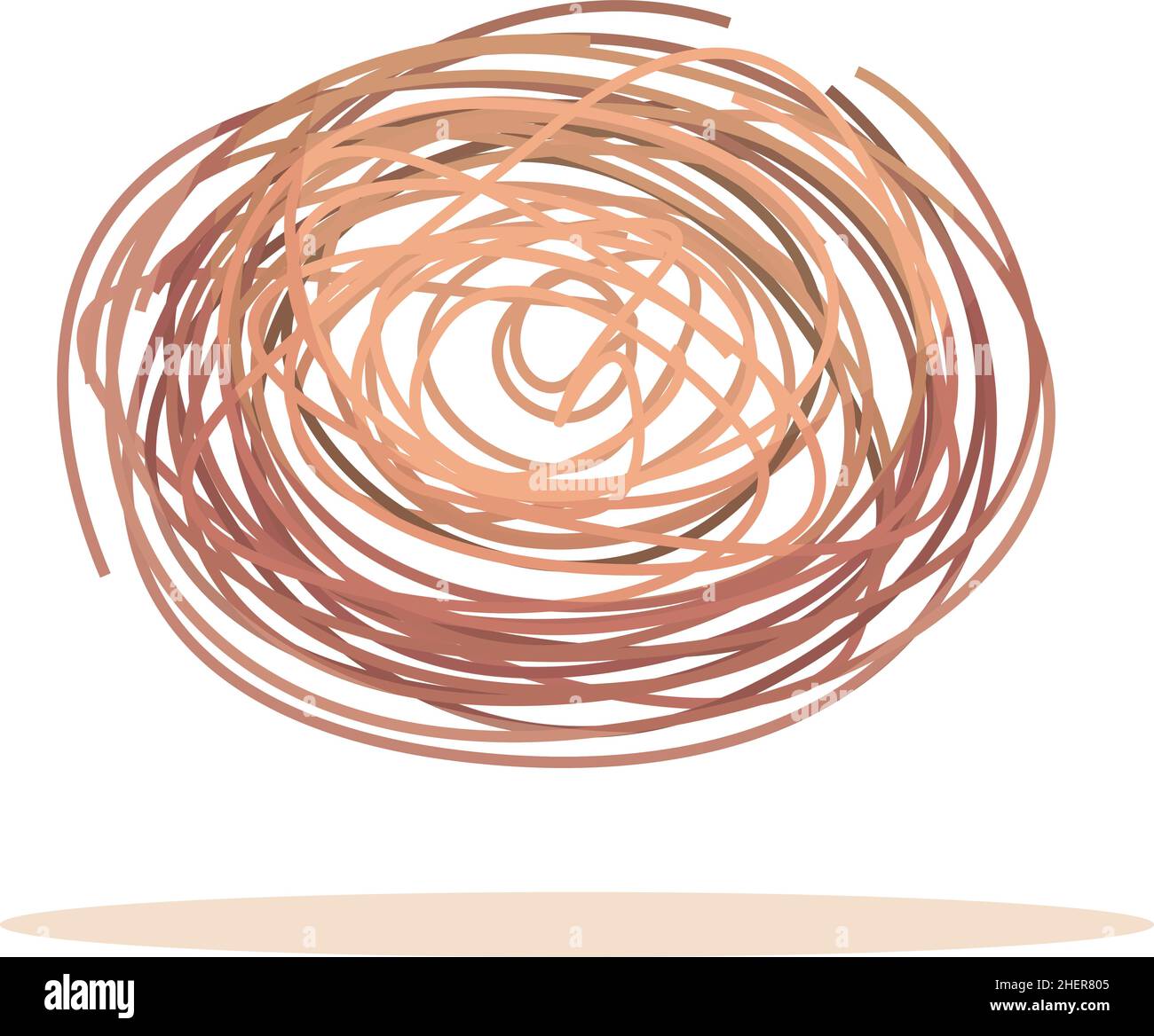 Roll tumbleweed icon cartoon vector. Desert bush. Western grass Stock ...