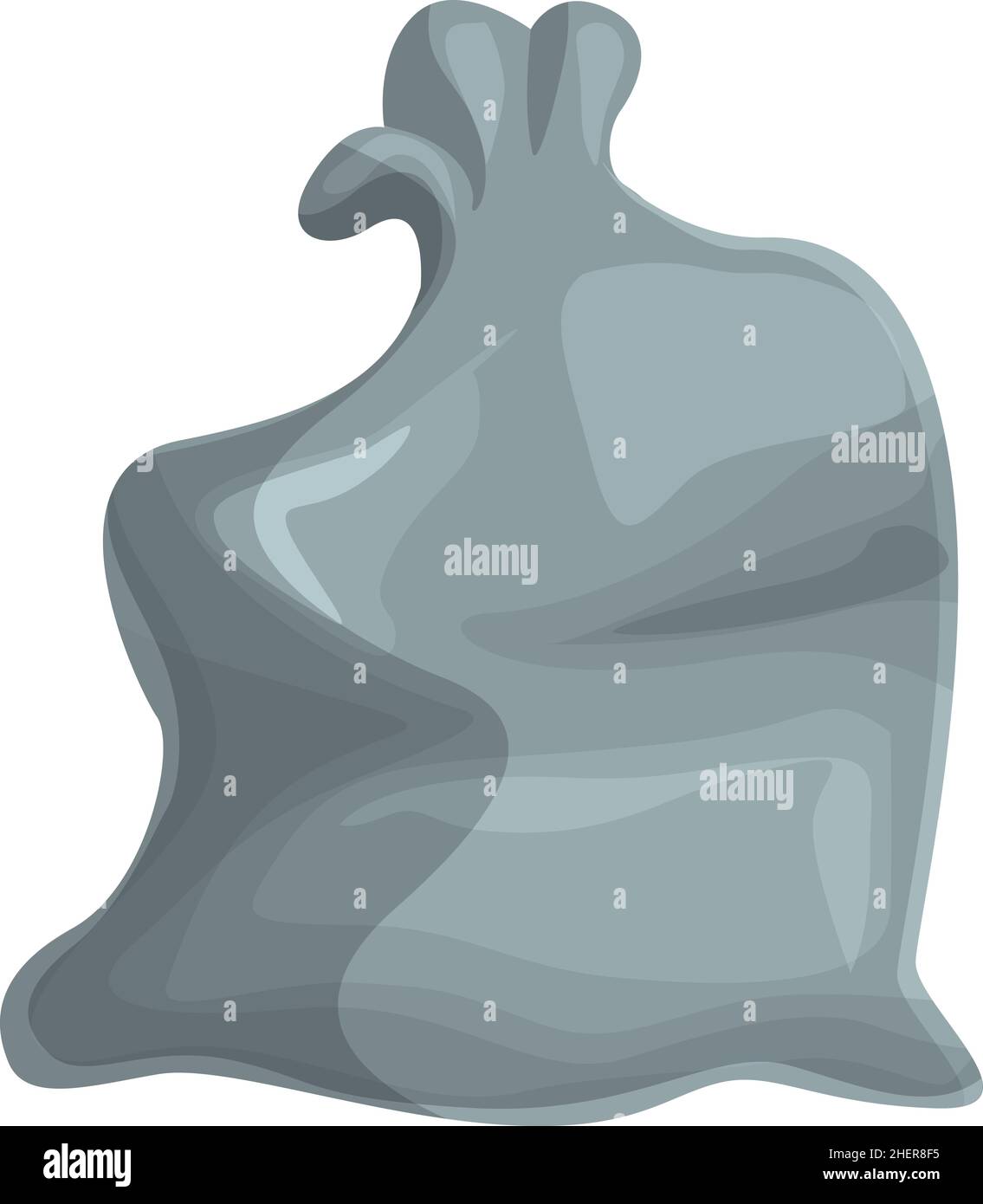 Plastic trash can close Stock Vector Images - Alamy