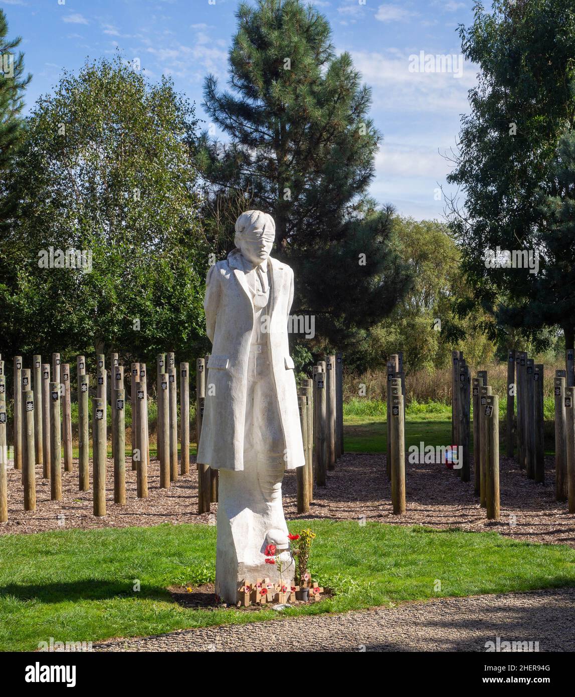 Shot at Dawn Memorial It commemorates the 306 British Army and ...