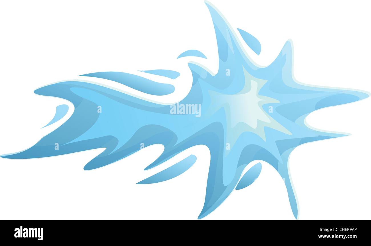 Explosion gun flash icon cartoon vector. Shot effect. Smoke laser Stock ...