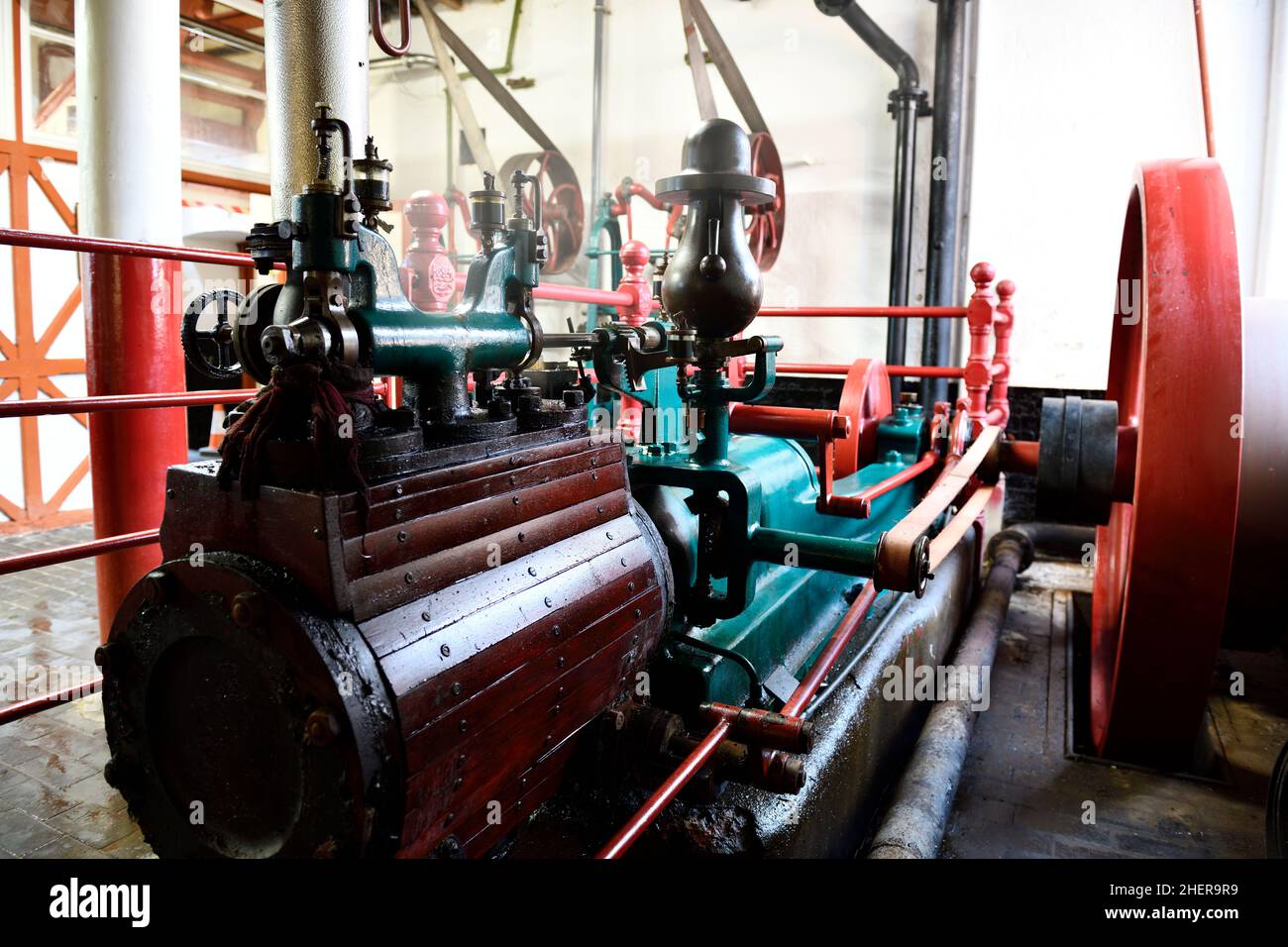 Steam Engine Hook Norton Brewery Hook Norton Oxfordshire England uk ...
