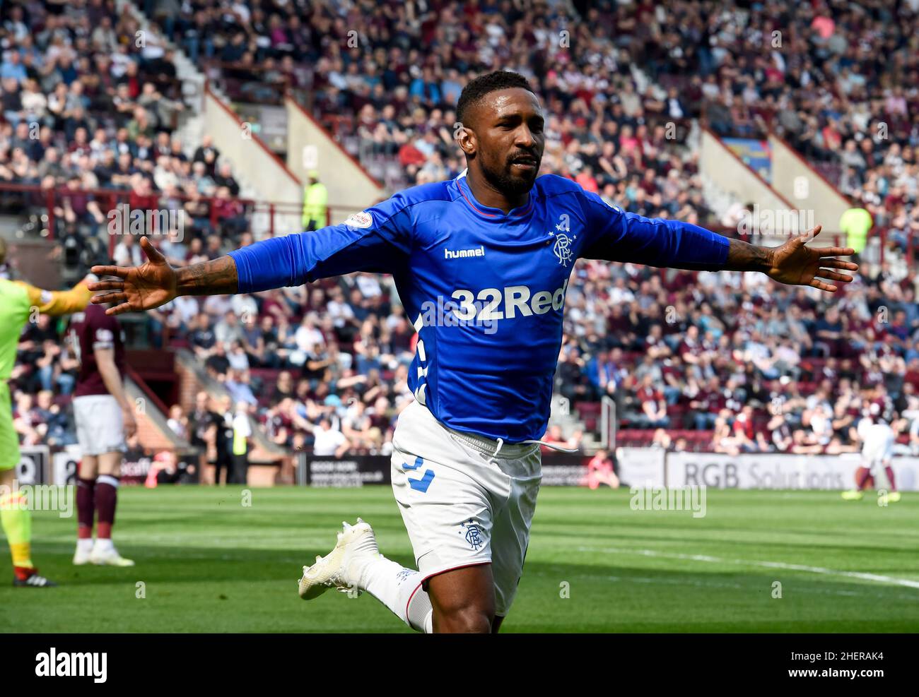 File photo dated 20-04-2019 of Rangers Jermain Defoe celebrates. Former ...