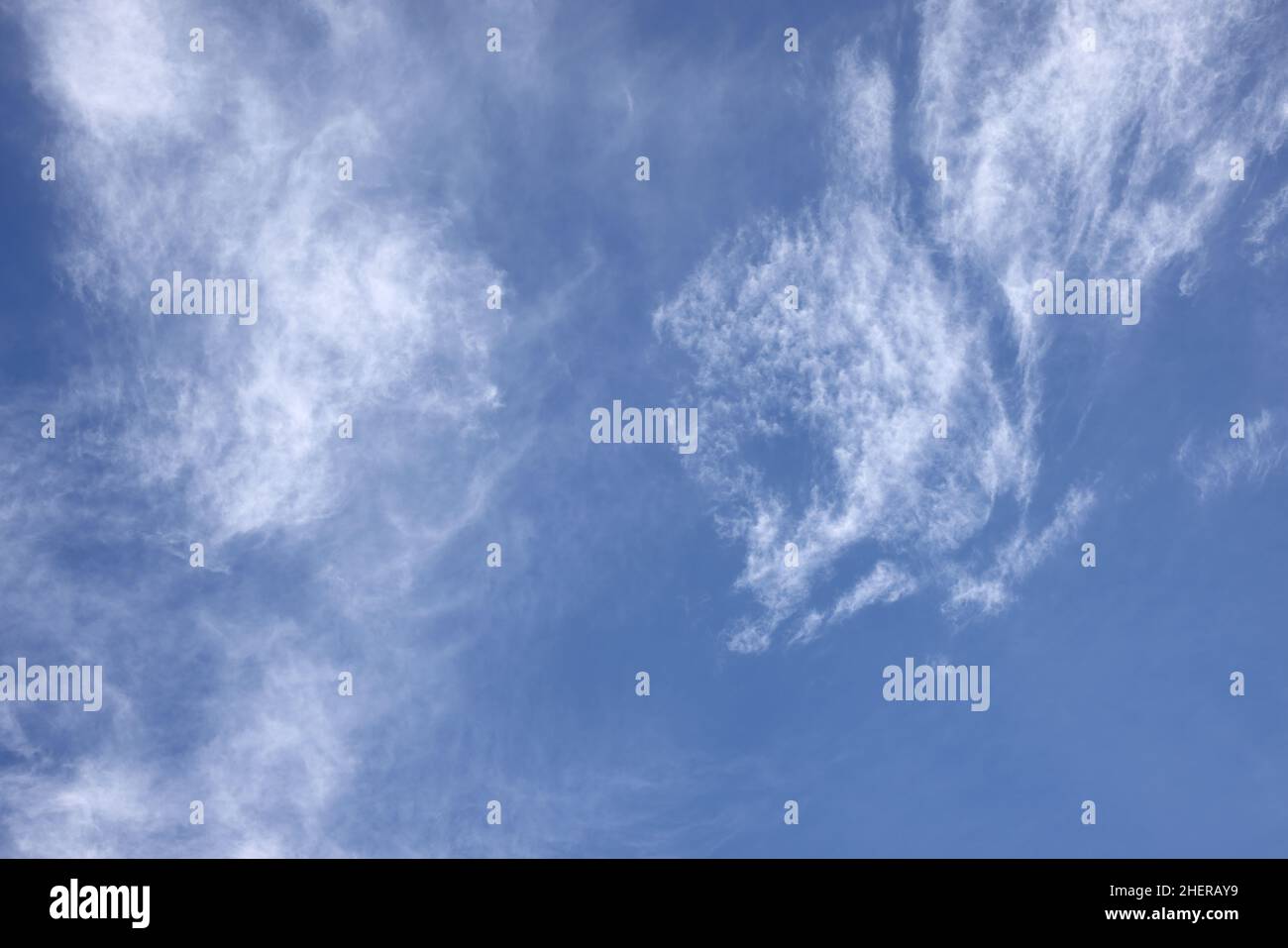 Sunny Blue sky background in daylight Stock Photo - Alamy