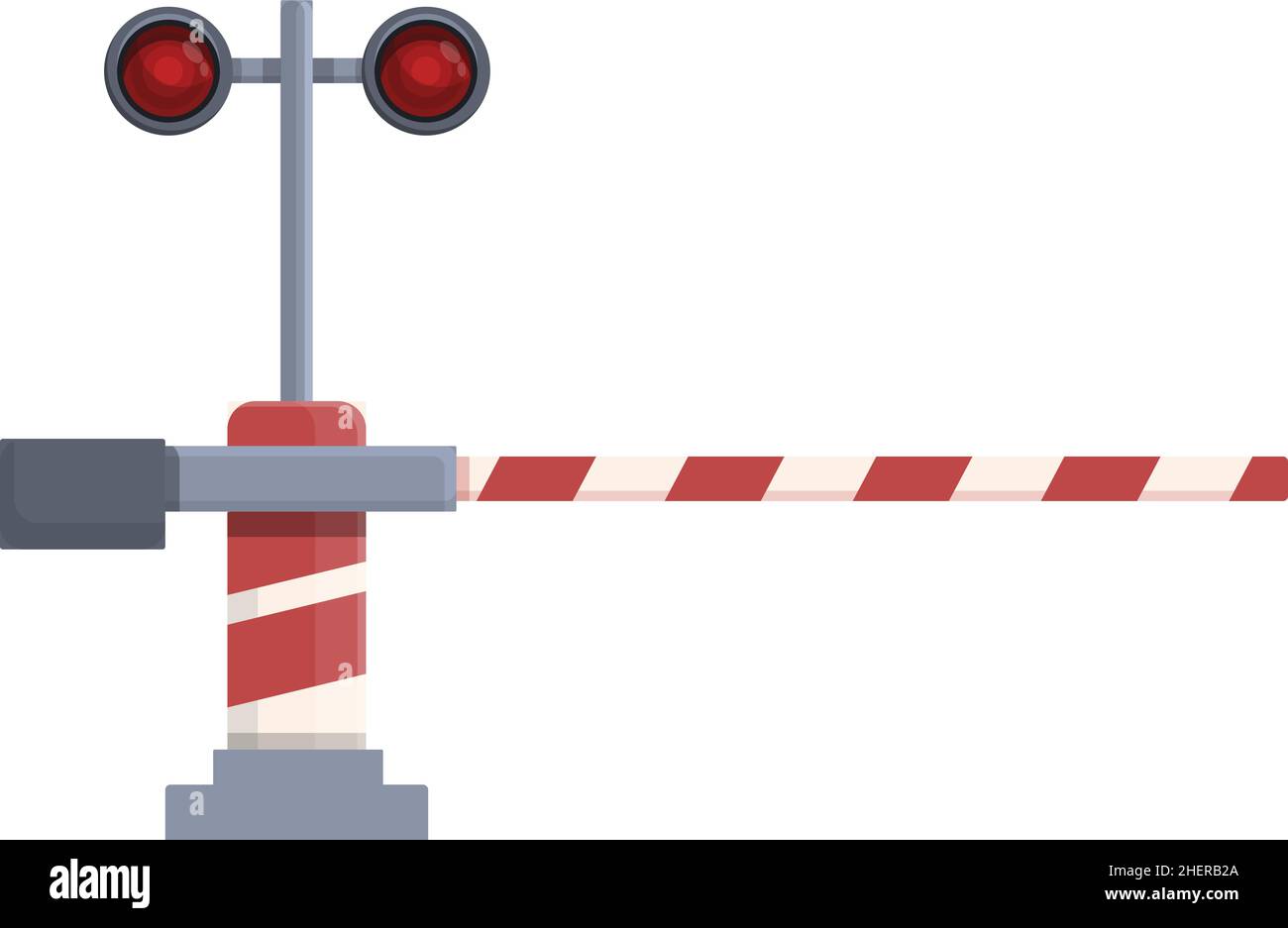 Railroad icon cartoon vector. Train rail. Traffic signal Stock Vector ...