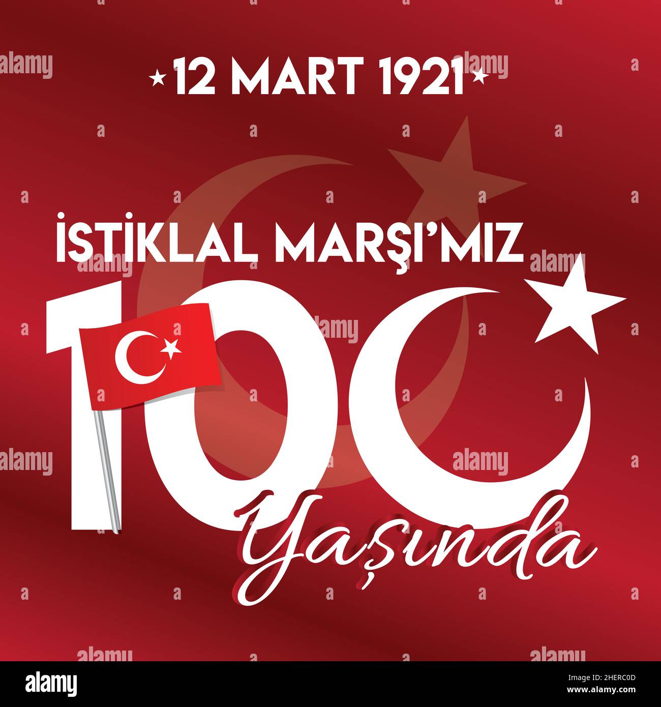 Turkish national anthem Stock Vector Images - Alamy