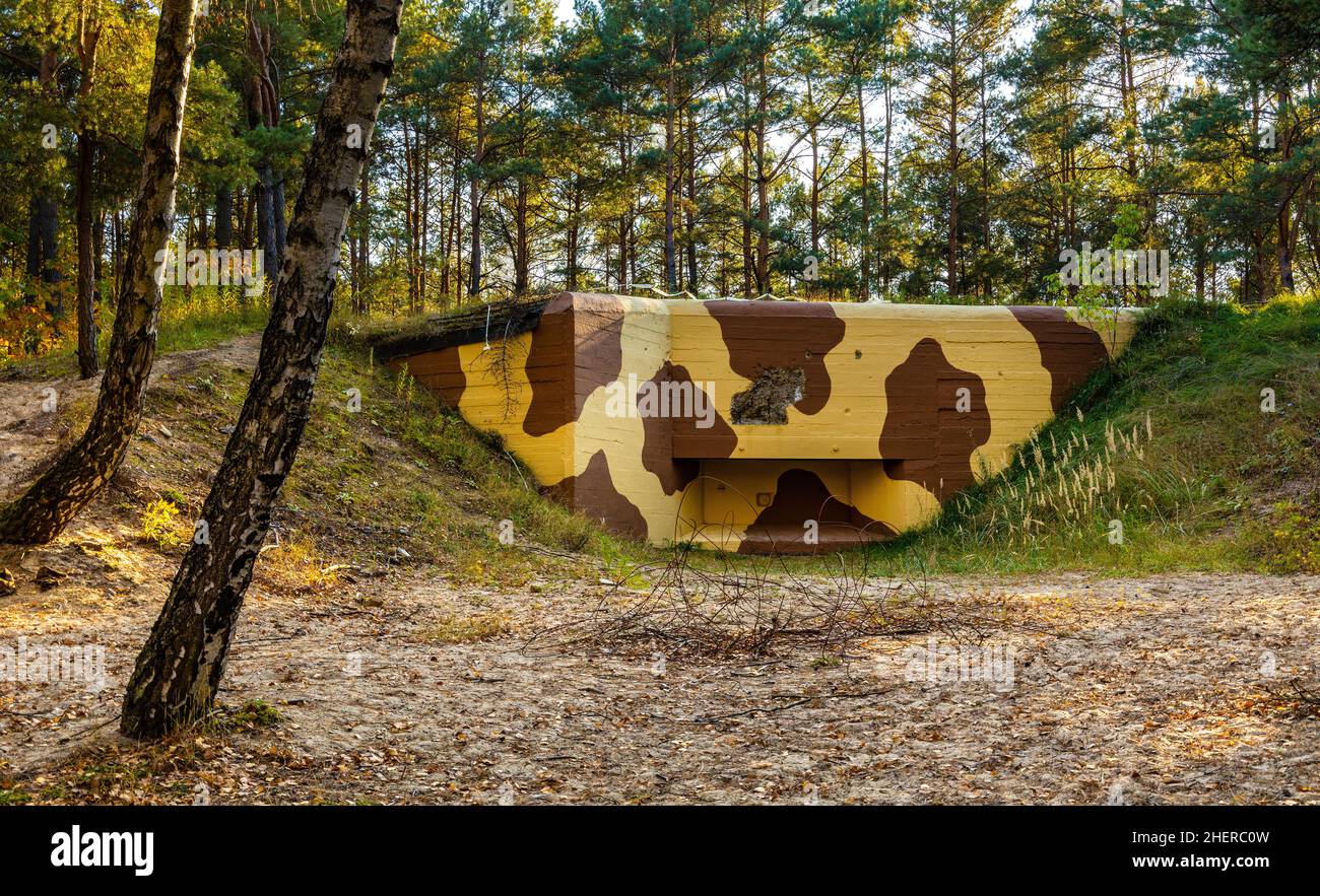 Nazi bunker tunnel hi-res stock photography and images - Alamy