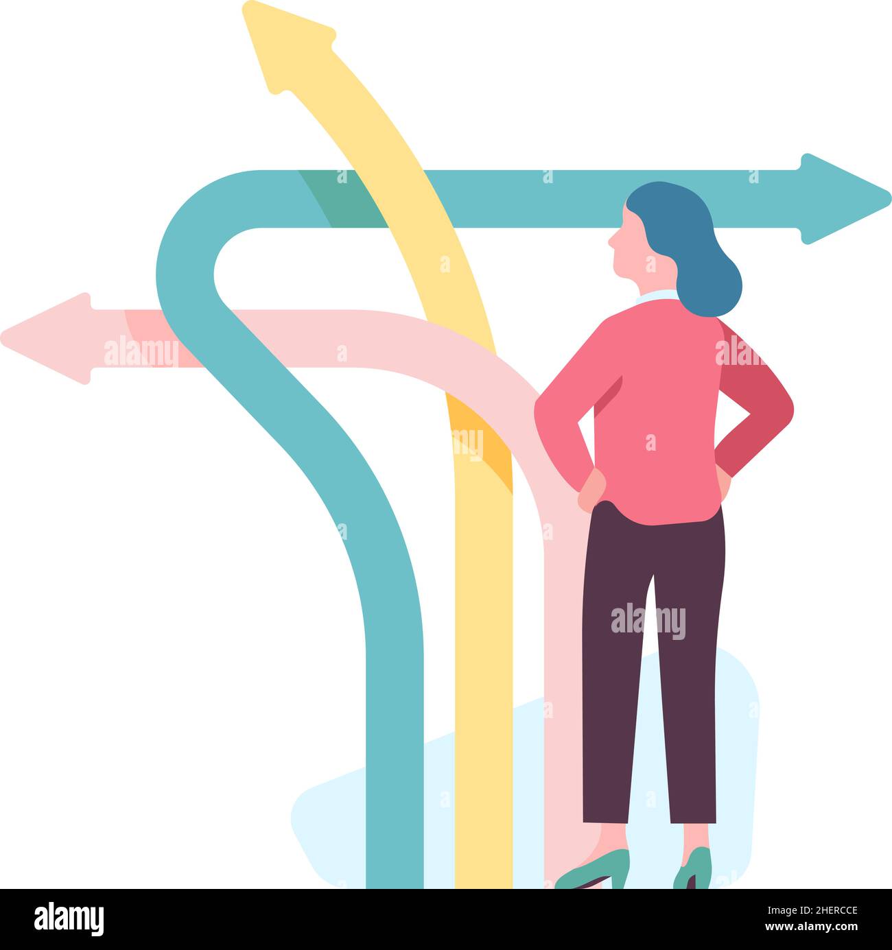 Pick way Stock Vector Images - Alamy