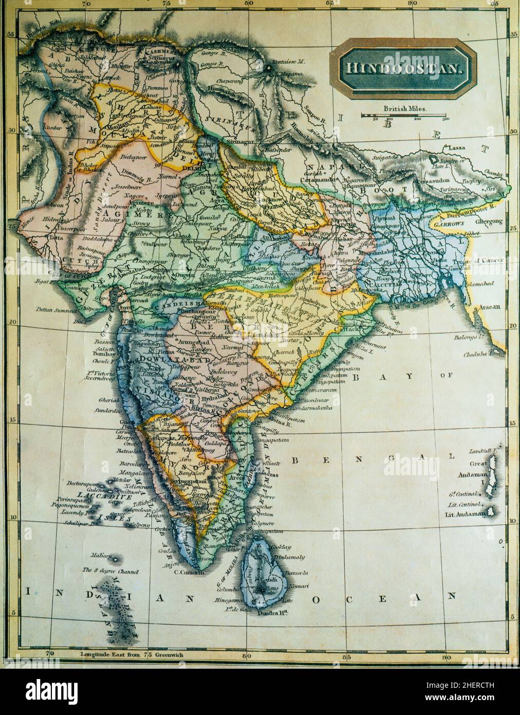 Ancient Hindustan Map