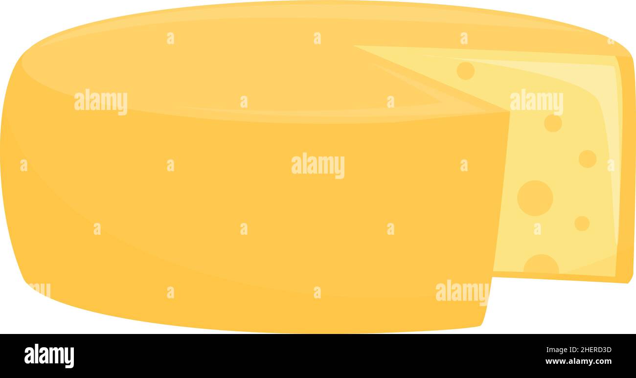 Milk cheese icon cartoon vector. Cream product. Shop food Stock Vector ...