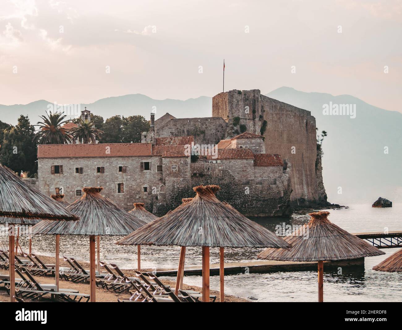 Budva montenegro ancient walls hi-res stock photography and images - Alamy