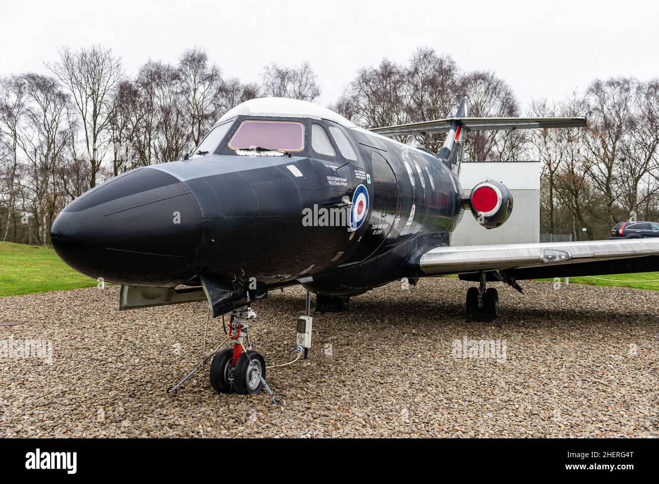 Hawker Siddeley Dominie T.Mk.1 at RAF Cosford Stock Photo - Alamy