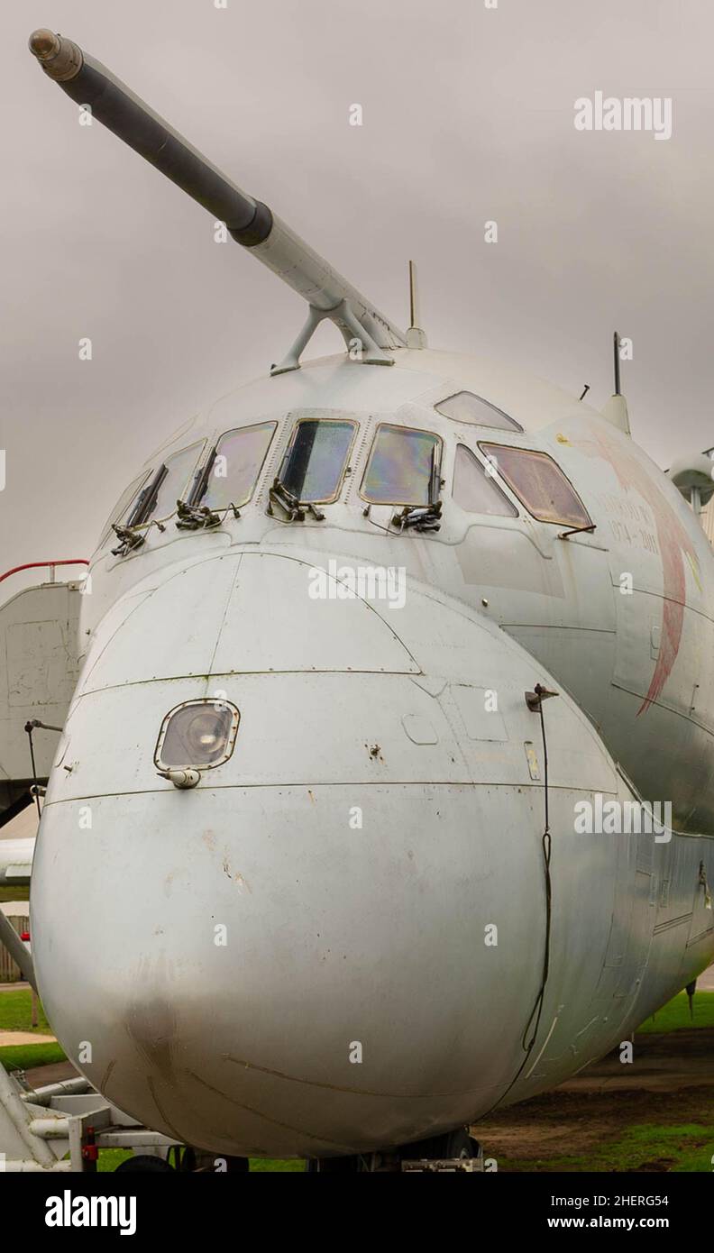 Hawker Siddeley Nimrod R.Mk.1 at RAF Cosford Stock Photo - Alamy