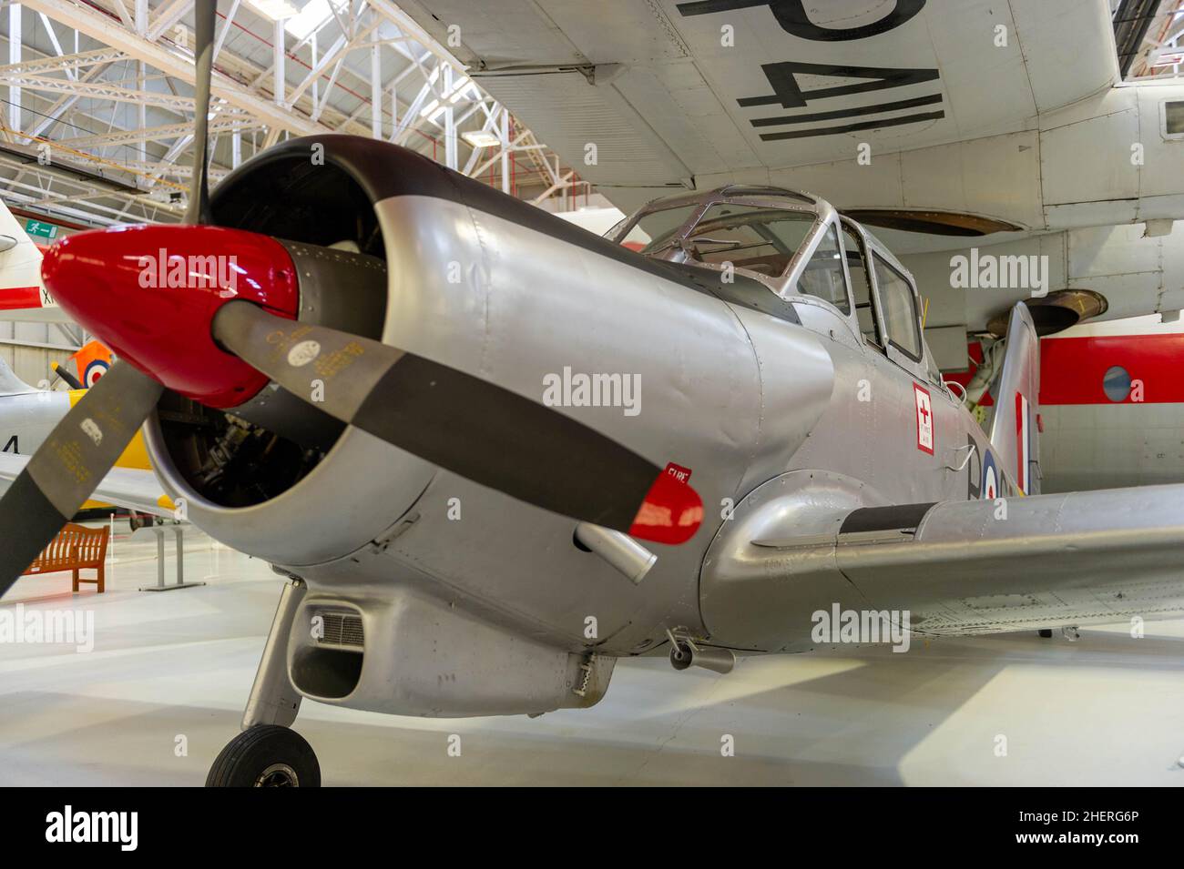 Percival Provost T1 at RAF Cosford Stock Photo - Alamy