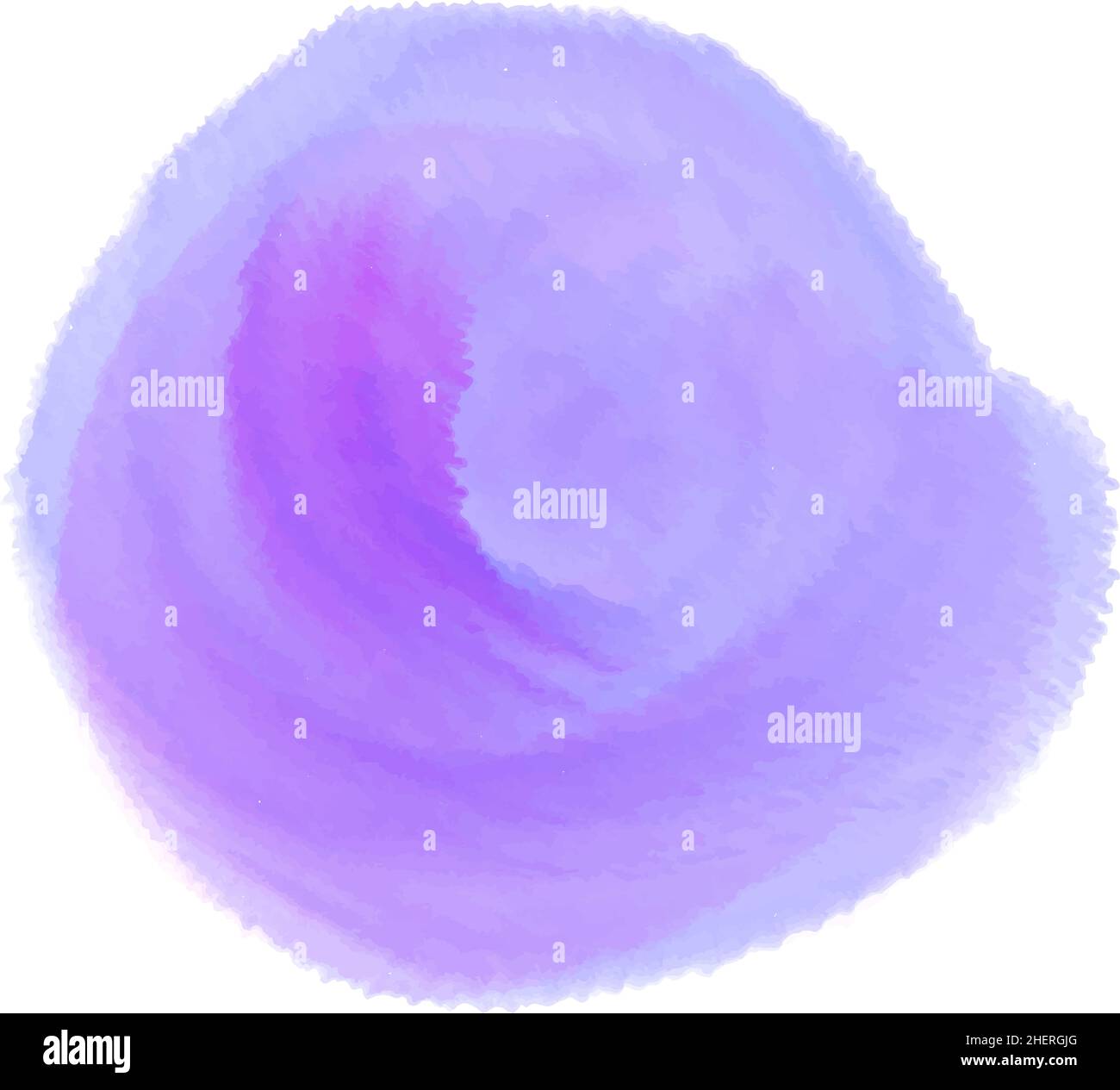 Watercolor alcohol ink colorful liquid vector drop. Blue violet color ...