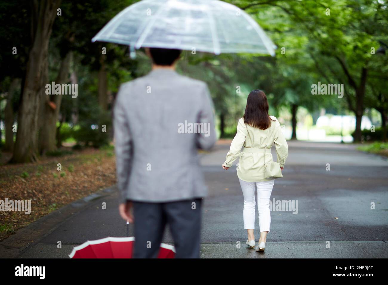 Japanese Man Being Rejected Stock Photo - Alamy