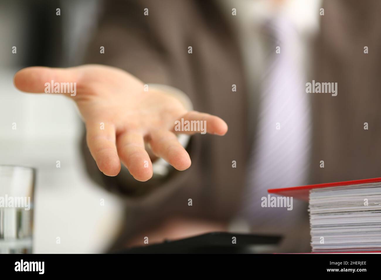 Suit extends hi-res stock photography and images - Alamy