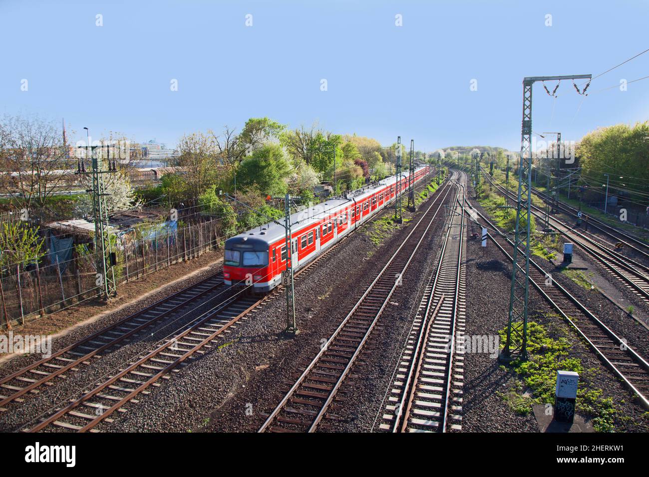 Electric commuter train hi-res stock photography and images - Alamy