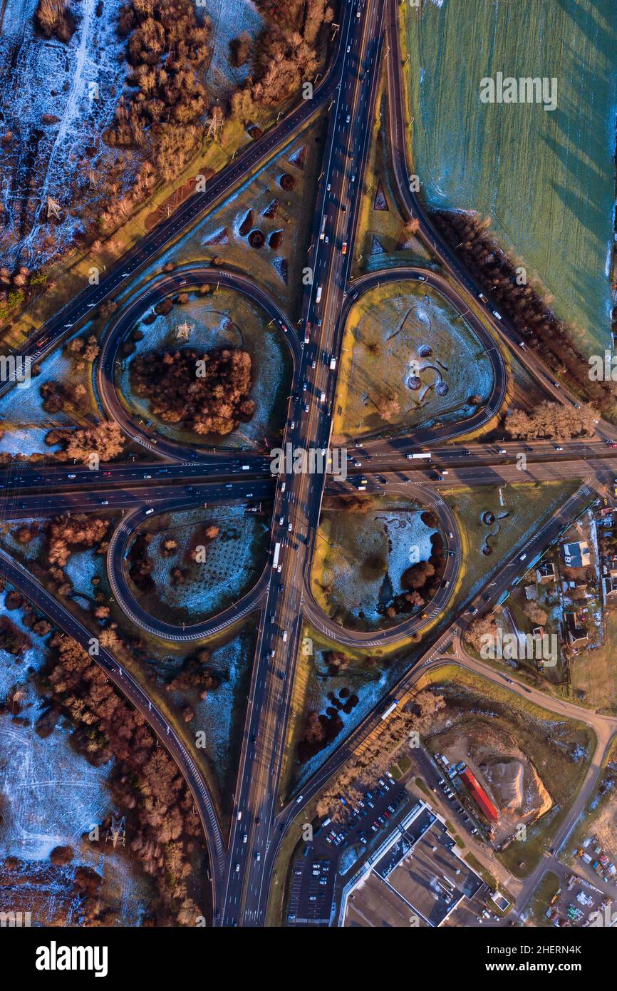 Freeway interchange hi-res stock photography and images - Alamy