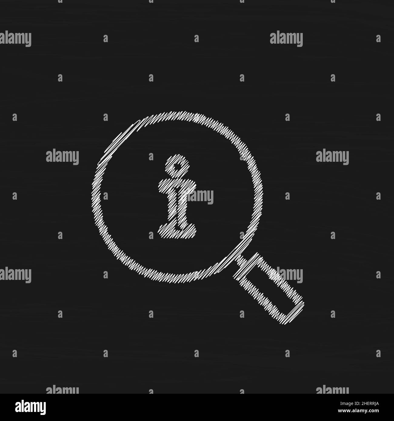 Information white sketch vector icon. Information help sign, info ...