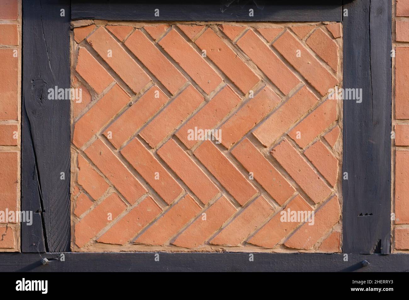 Brick wall half timbering hi-res stock photography and images - Alamy