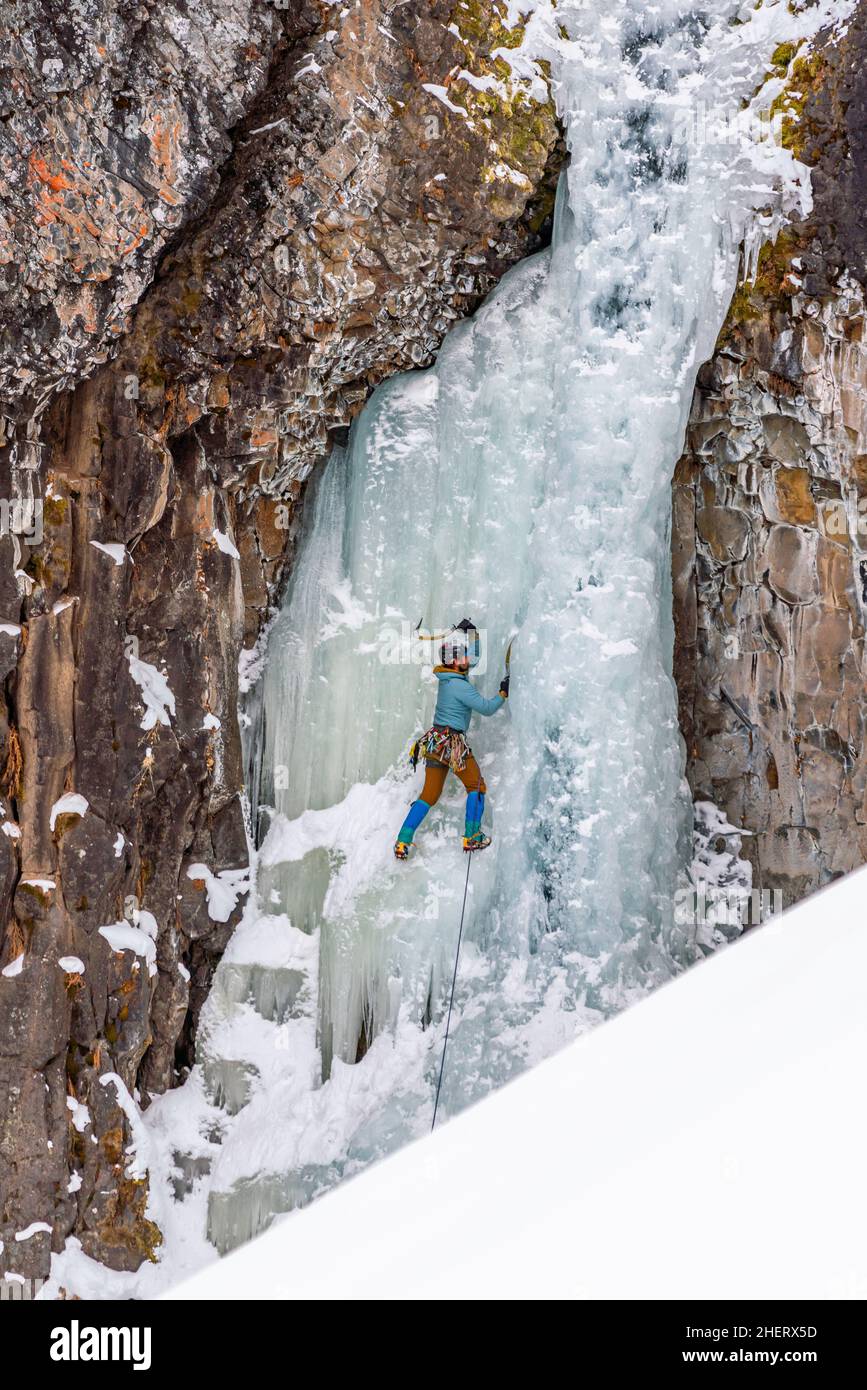 Ice climbers boot hi-res stock photography and images - Alamy