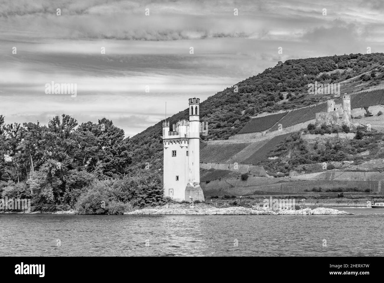 Germany rhine valley Black and White Stock Photos & Images - Alamy