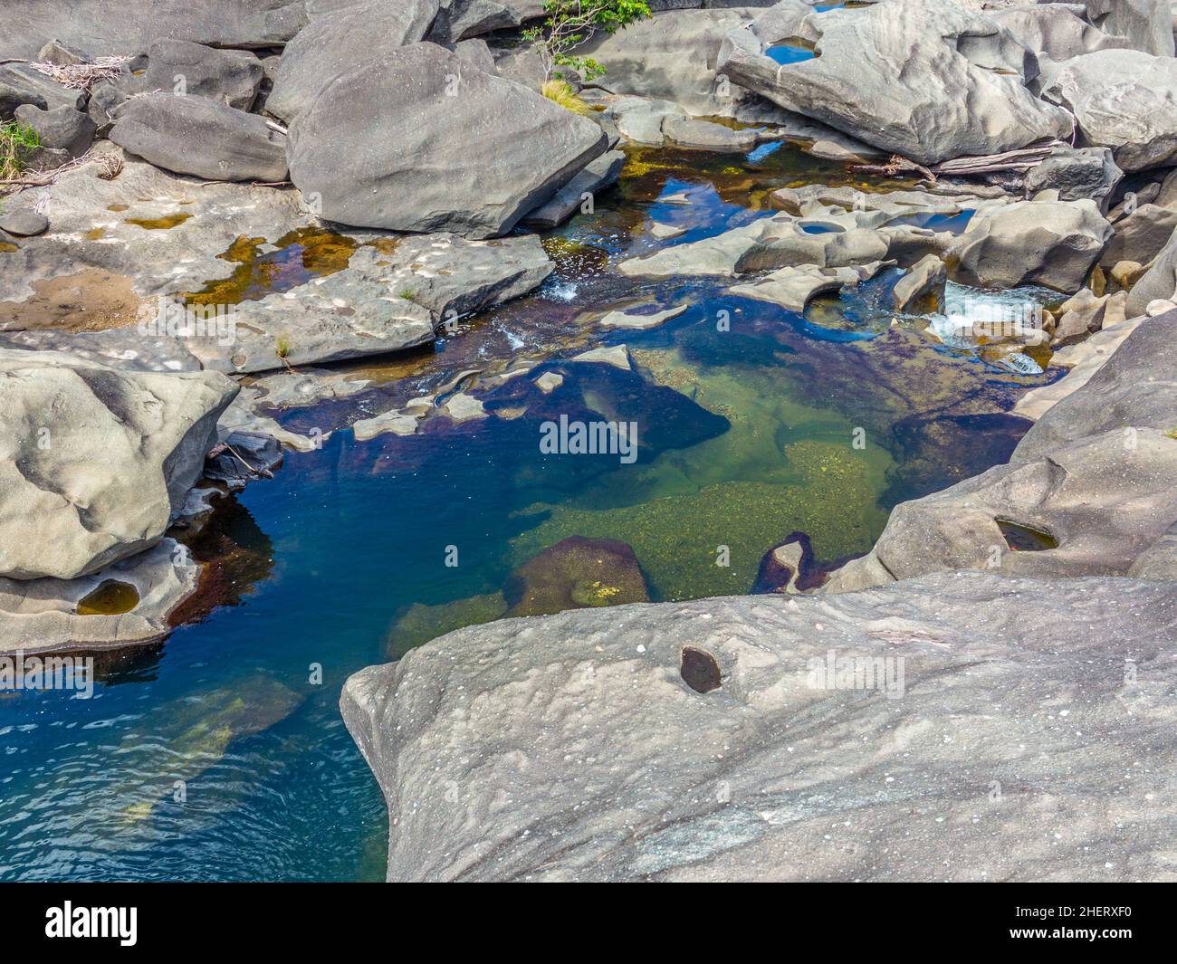 Vale da Lua at Chapada dos Veadeiros, The Moon Valley Stock Photo - Alamy