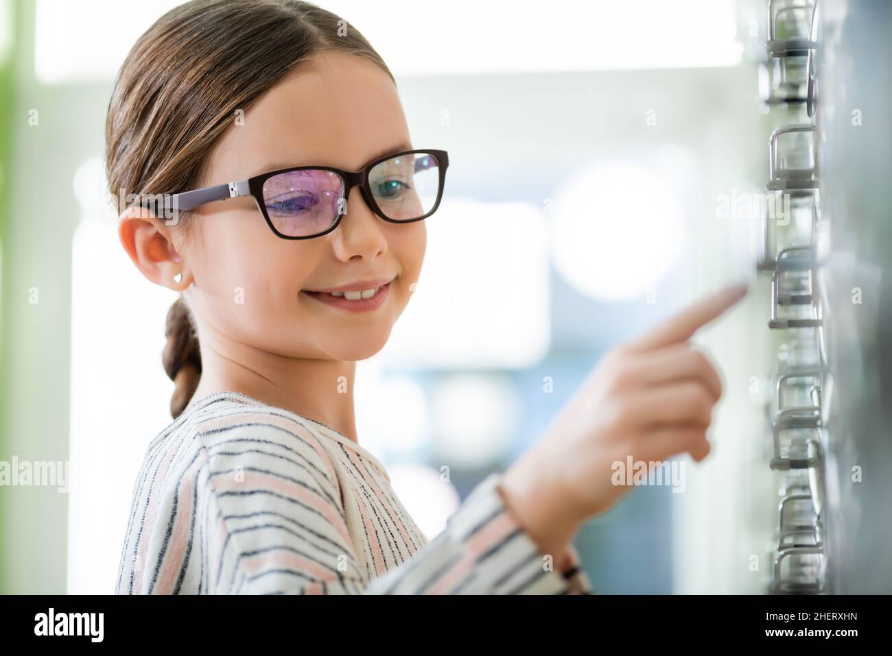 Blurred vision in one eye hi-res stock photography and images - Alamy