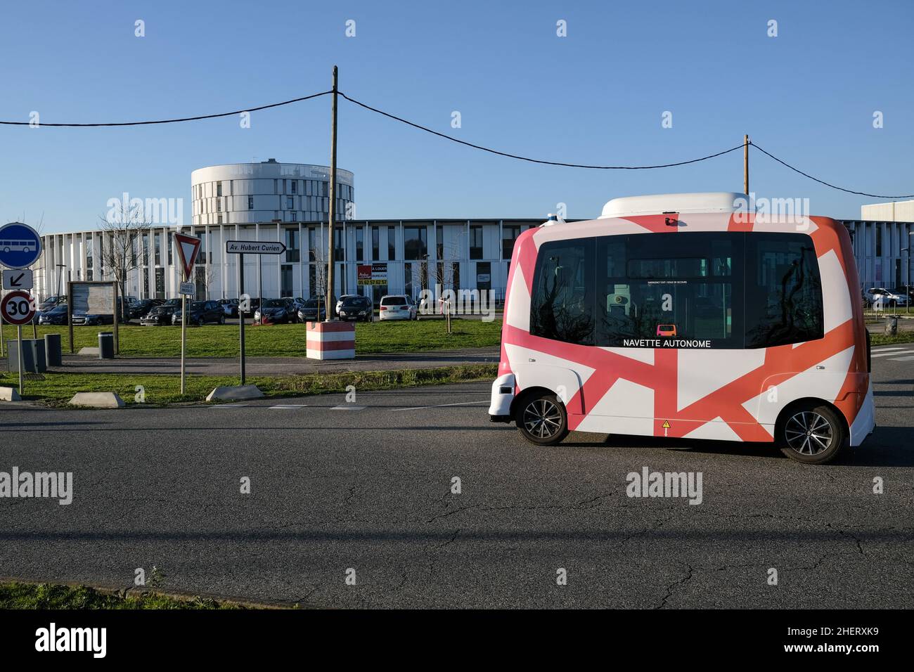 Car park shuttles hi-res stock photography and images - Alamy