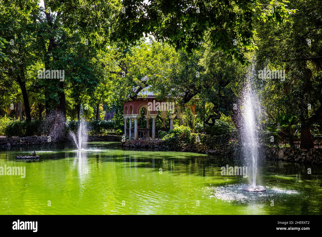 Park Maria Luisa, Seville, Seville, Andalusia, Spain Stock Photo - Alamy