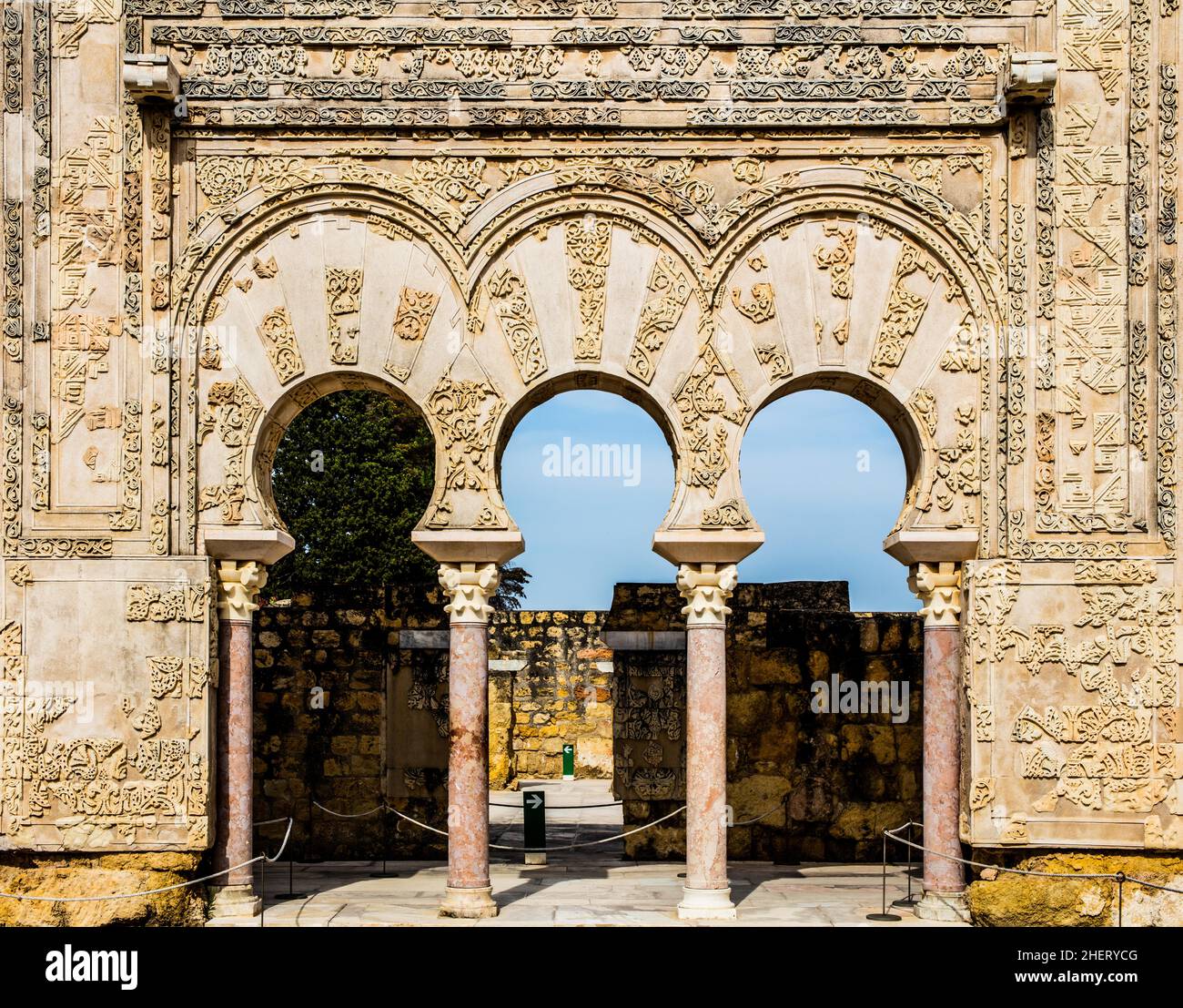 Excavation site site of the palace city of Caliph Abd ar-Rahman III ...