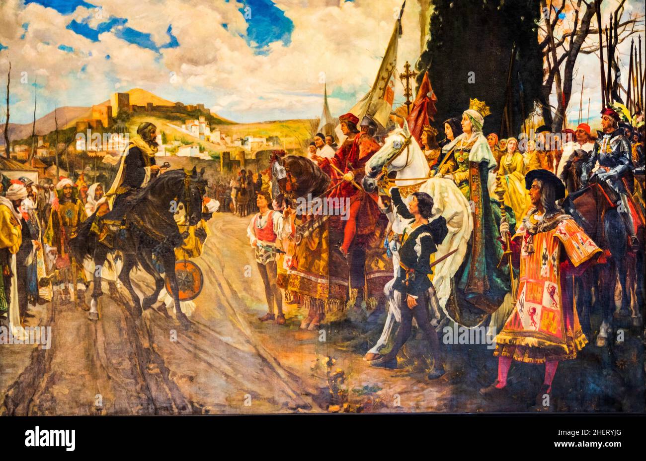 Ferdinand isabella moors hi-res stock photography and images - Alamy