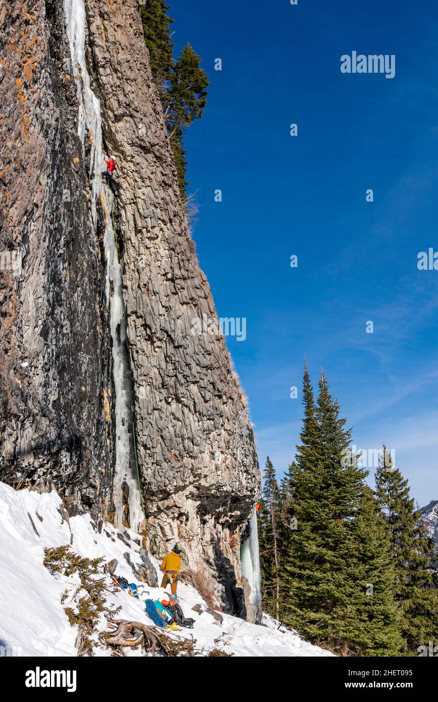 Ice climbers boot hi-res stock photography and images - Alamy