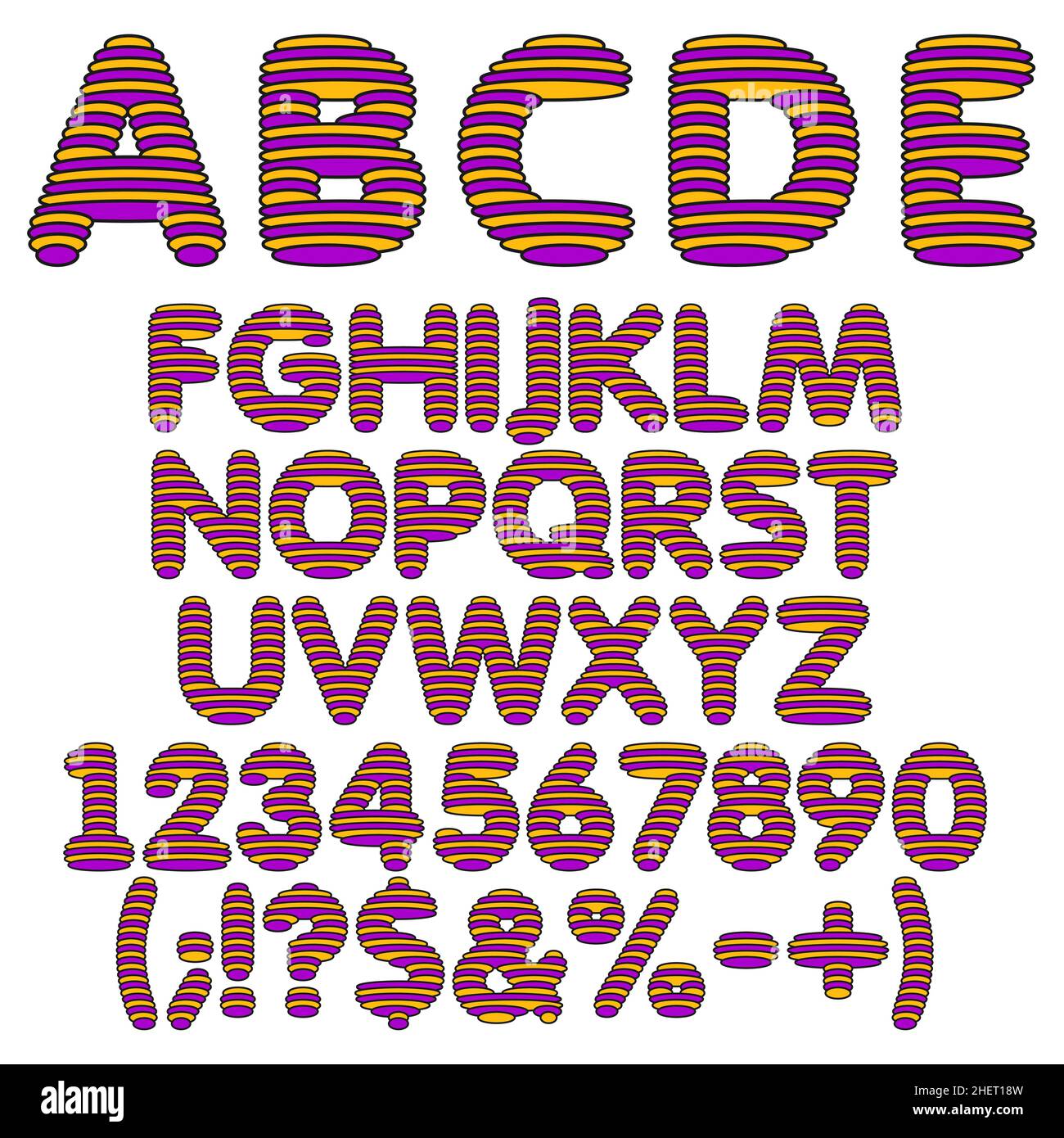 Layers of lettering hi-res stock photography and images - Alamy