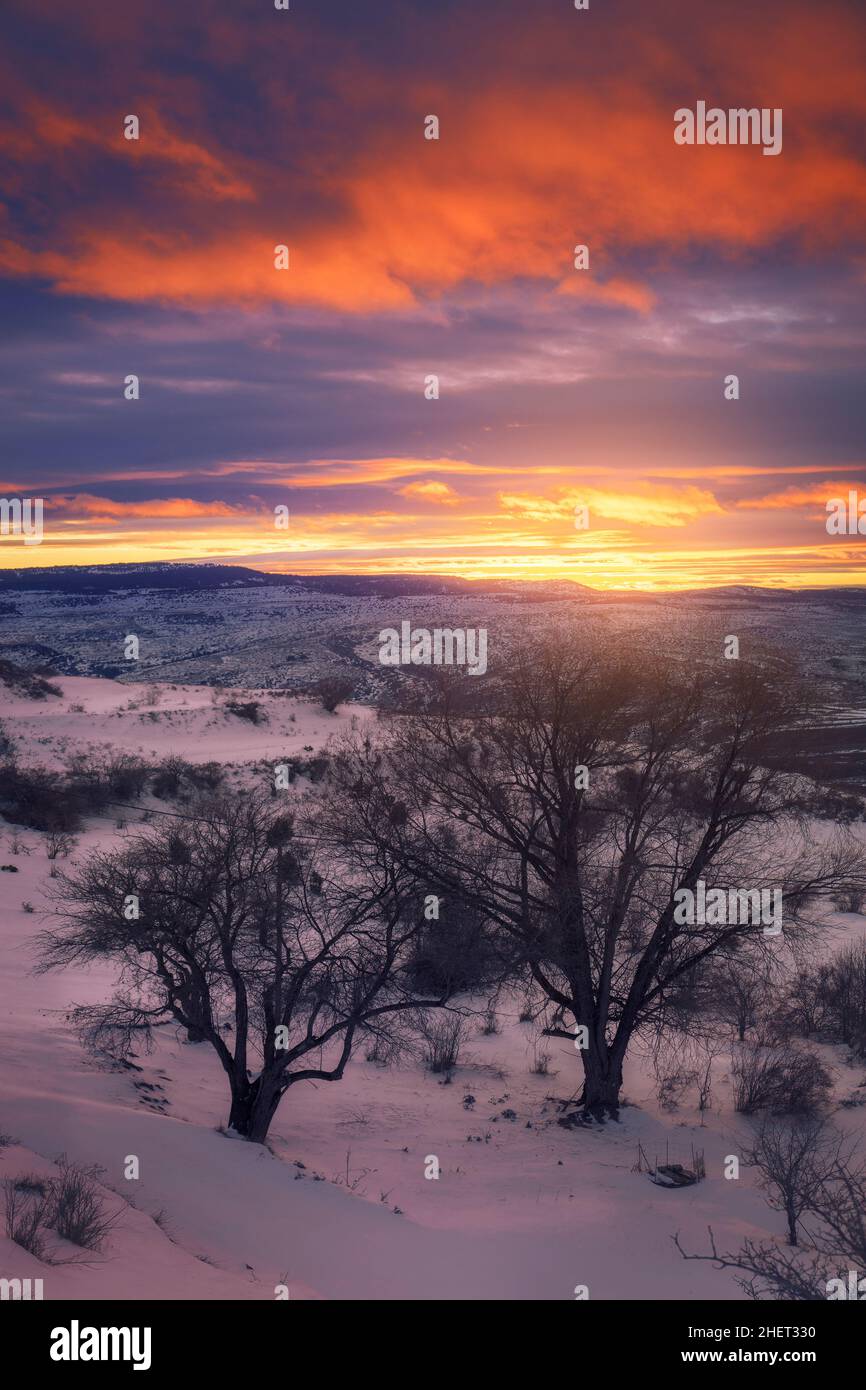 Epic winter mountain hi-res stock photography and images - Alamy