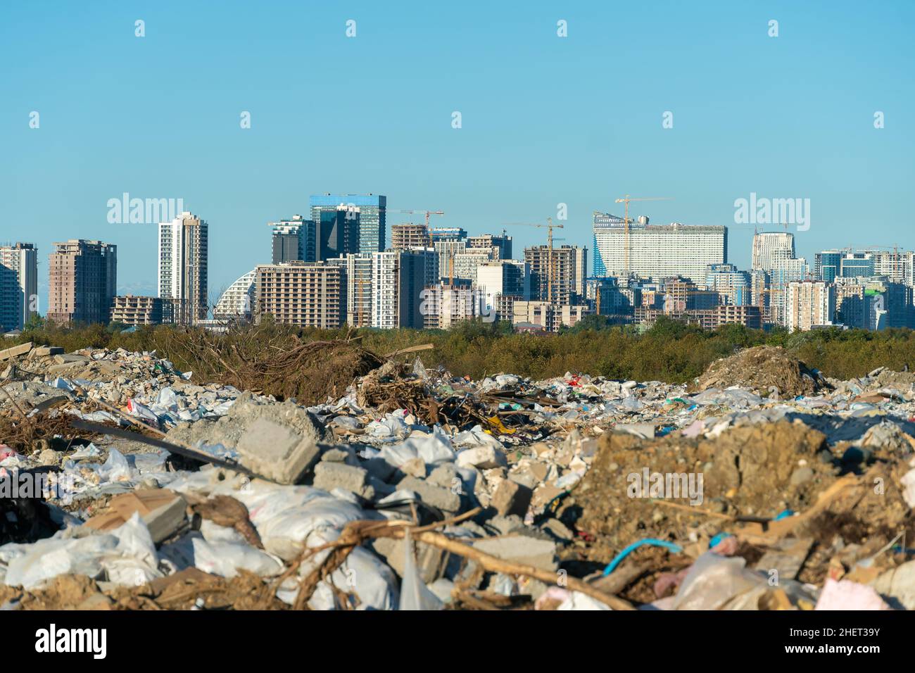 Garbage dump batumi city on hi-res stock photography and images - Alamy