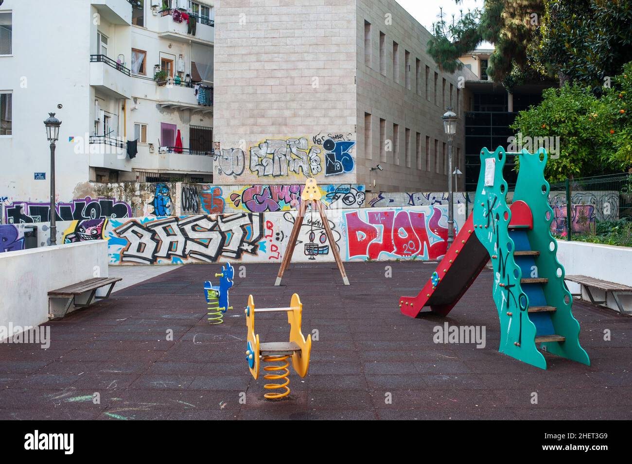 Valencia, Spain 19/12/2021: playground. © Andrea Sabbadini Stock Photo ...