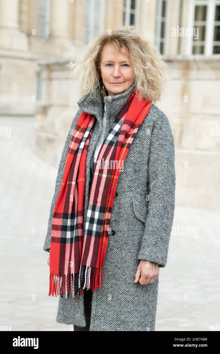 Deputy, Martine Wonner poses at the National Assembly, on November 24 ...
